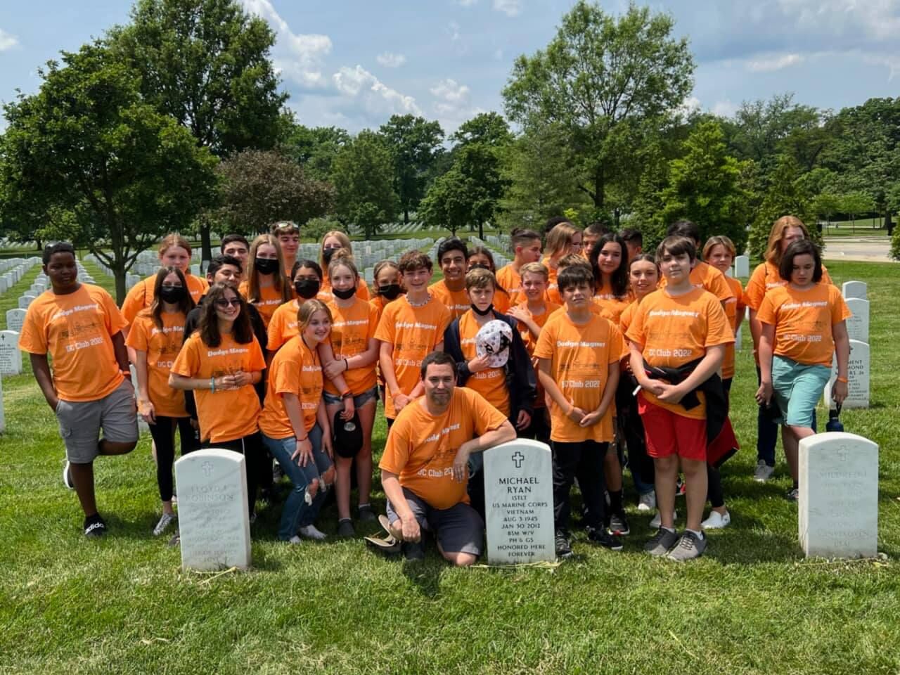 Dodge middle school students fulfill long-awaited trip to DC ...