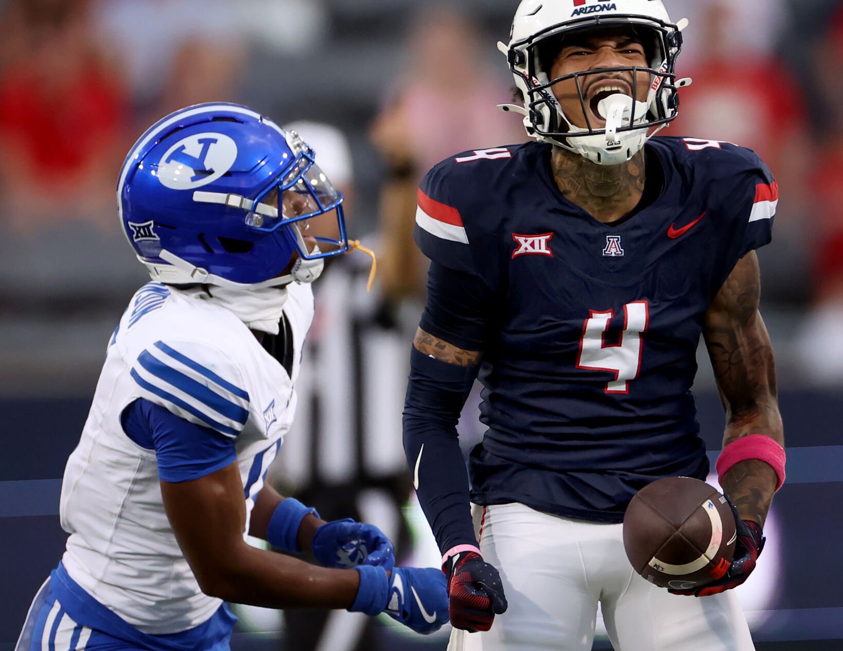 After weather delay, BYU edges Arizona in double-overtime thriller