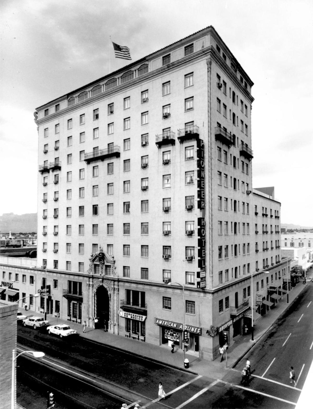 Photos of the 1970 Pioneer Hotel fire in downtown Tucson