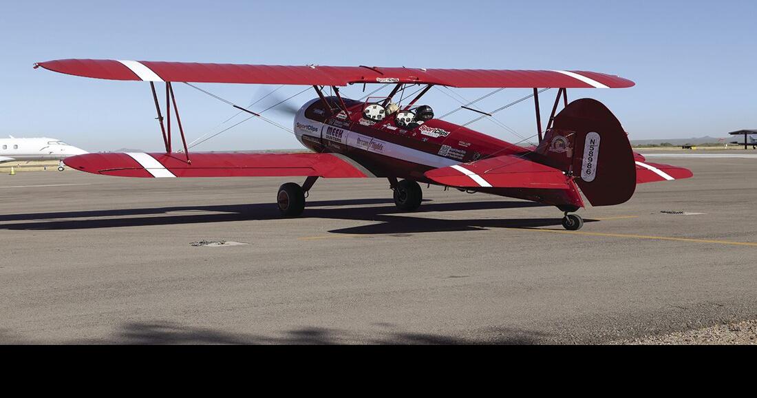 Veterans came ready to soar in historic biplane | News ...