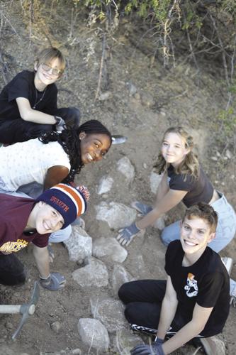 Students help restore Sabino Canyon | News | tucsonlocalmedia.com