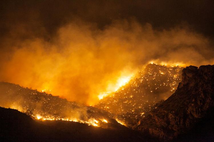 Finger Rock Fire burns 500 acres, smoke advisory issued | News ...