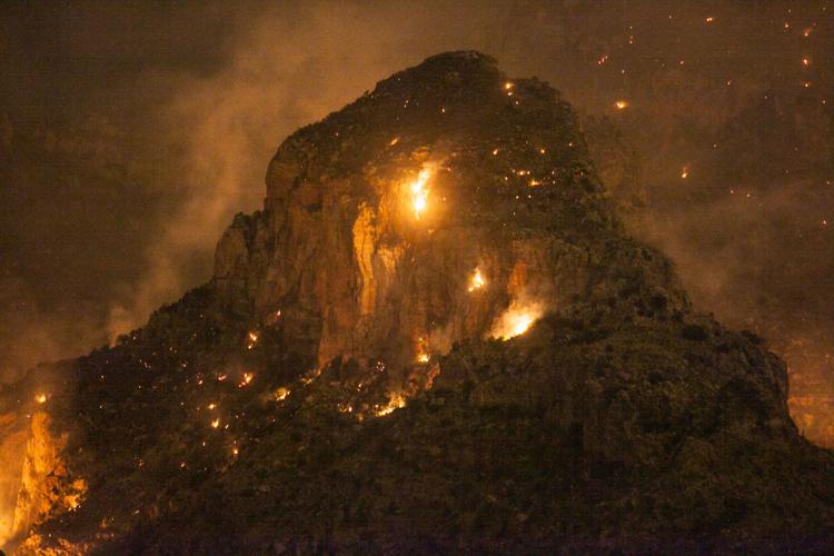 Finger Rock Fire burns 500 acres, smoke advisory issued | News ...