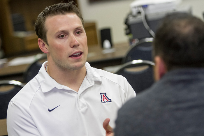 Fischer adjusting to life after football | Sports | tucsonlocalmedia.com