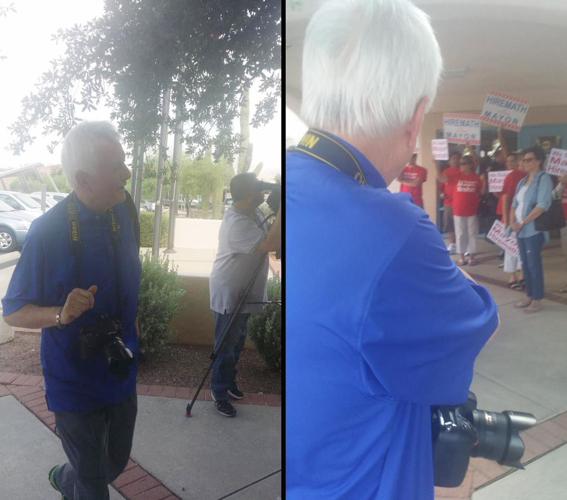 UPDATE: Video shows alleged assault at petition turn-in | News ...