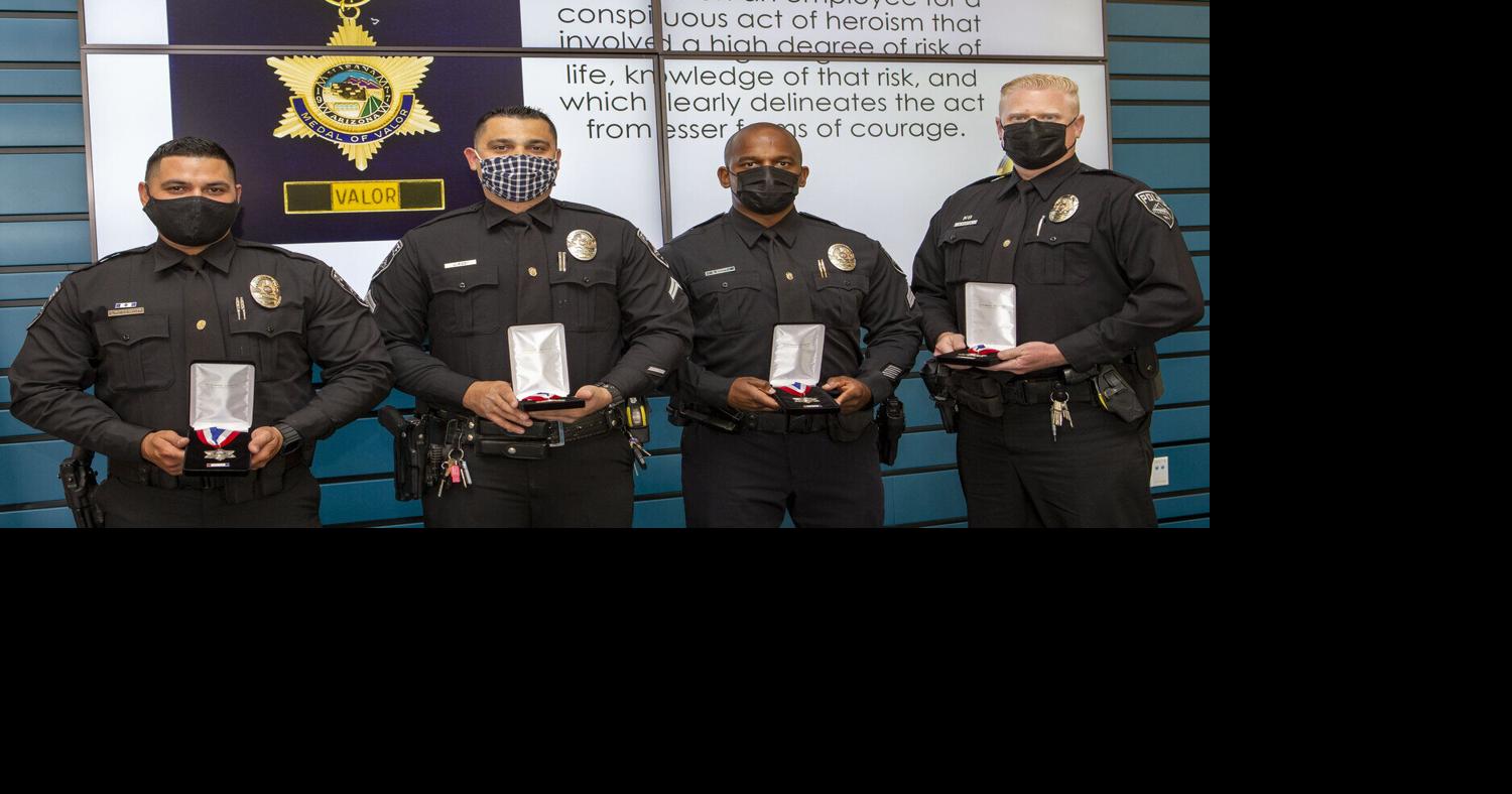 Marana Police Department honors officers with Medal of Valor after ...