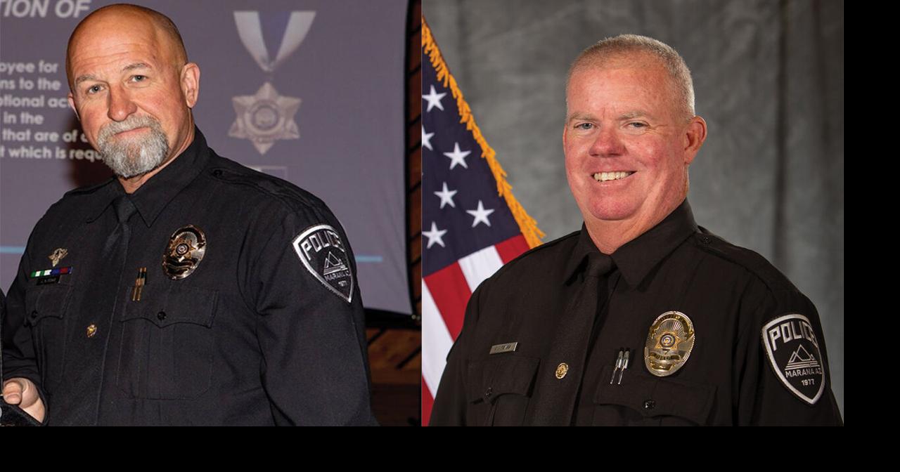 Town honors two retiring police officers | News | tucsonlocalmedia.com