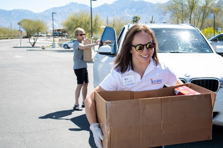 PHOTOS: ICS Food Drive March 25, 2020 | Liven Up | tucsonlocalmedia.com