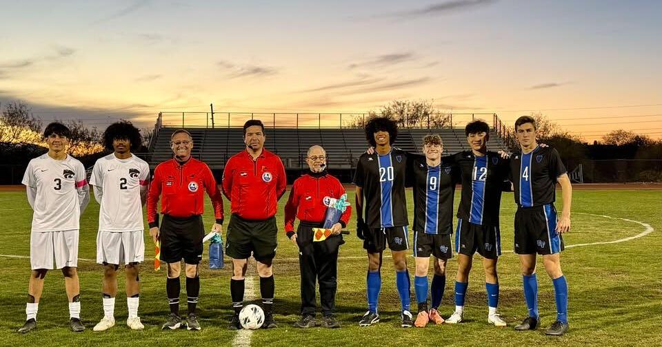 Catalina Foothills High School Boys Soccer Team receives sportsmanship ...