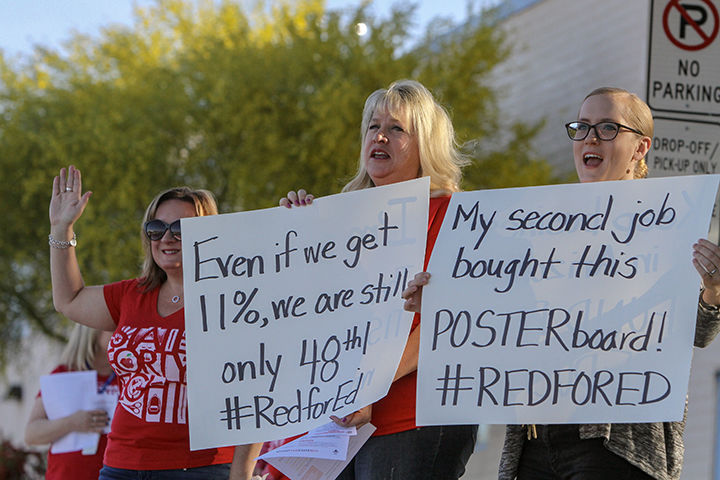 Red for Ed still on, despite Ducey’s promise of raises | News ...