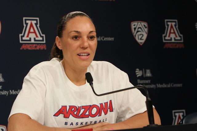 Talking hoops with University of Arizona women’s basketball coach Adia ...