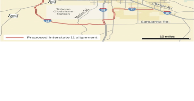 Southern Arizona interstate 11 environmental impact study begins ...
