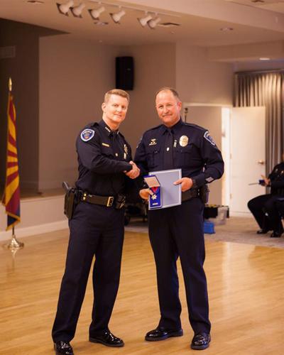 Marana Police Department honors their best officers, volunteers | News ...