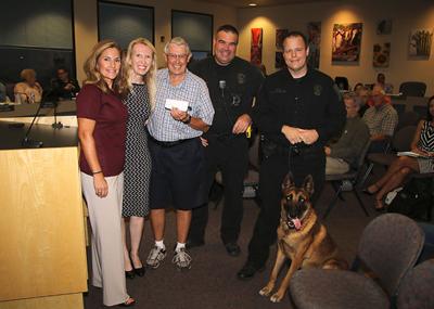 Councilmember Piña, Oro Valley residents establish fund for retiring ...