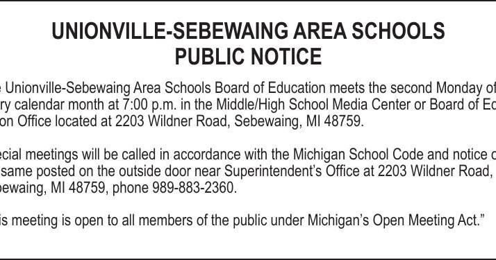 USA Schools Notice | Public Notices | tuscolatoday.com
