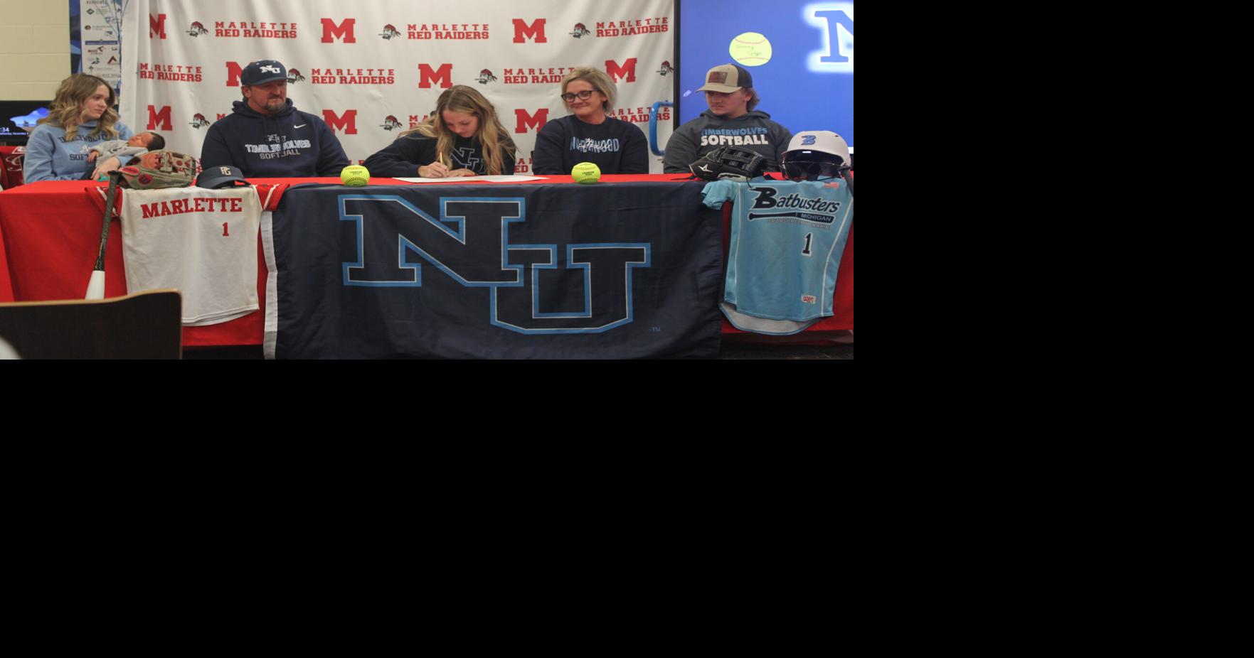 Marlette pitcher signs with Northwood | Sports | tuscolatoday.com