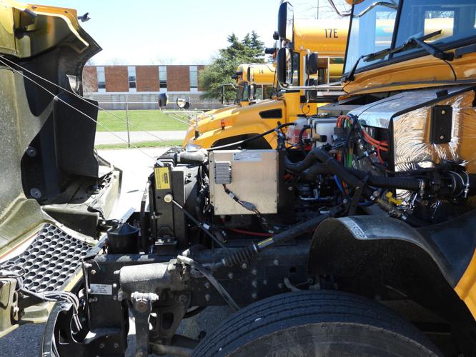 Current event: Mayville kids like new electric buses | Local News ...