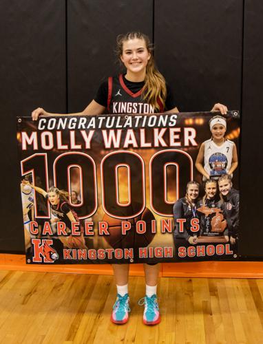 Kingston’s Molly Walker nets 1,000th point | Sports | tuscolatoday.com
