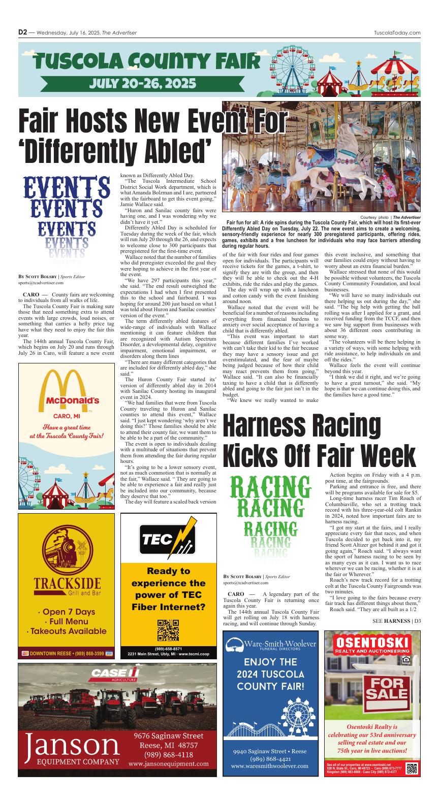 Page D02 | e-Edition | tuscolatoday.com