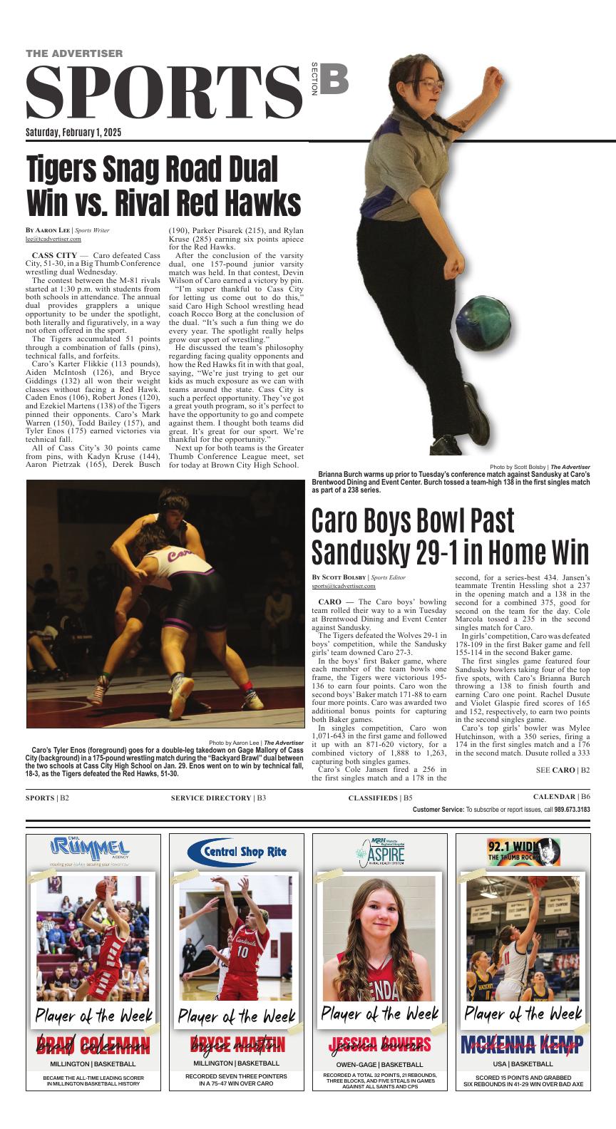 Page B01 | e-Edition | tuscolatoday.com