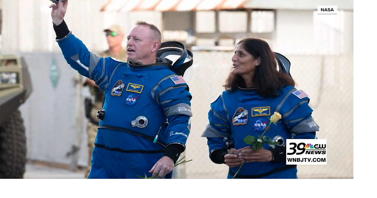 Astronauts Butch Wilmore and Suni Williams return to Earth | Video ...