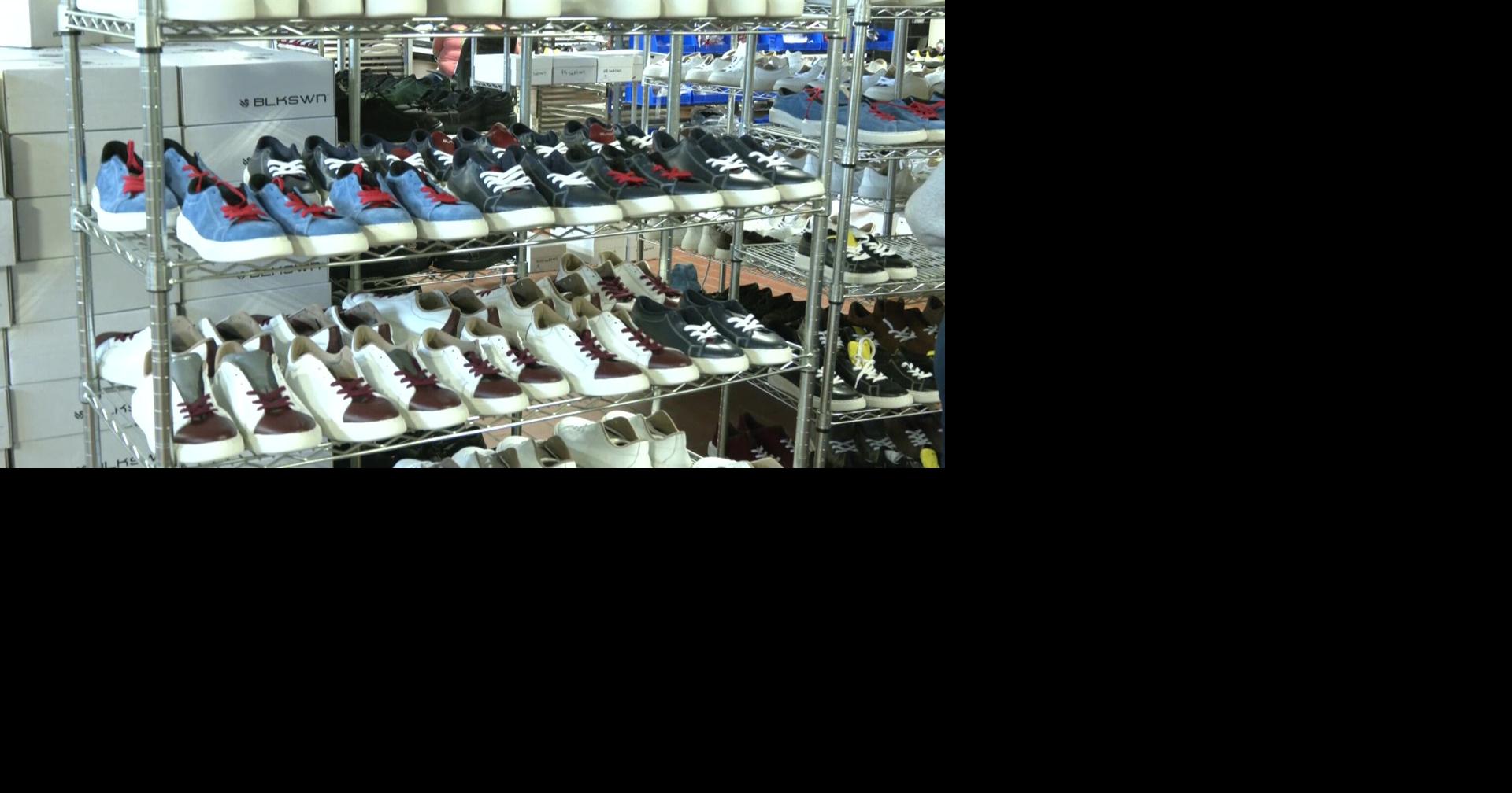 THE PERFECT FIT: Students learn about shoemaking during Shloop factory ...