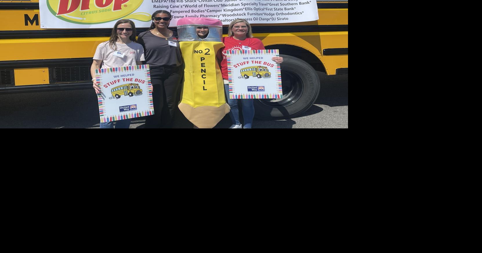 United Way of East Mississippi hosts Stuff the Bus for Lauderdale ...