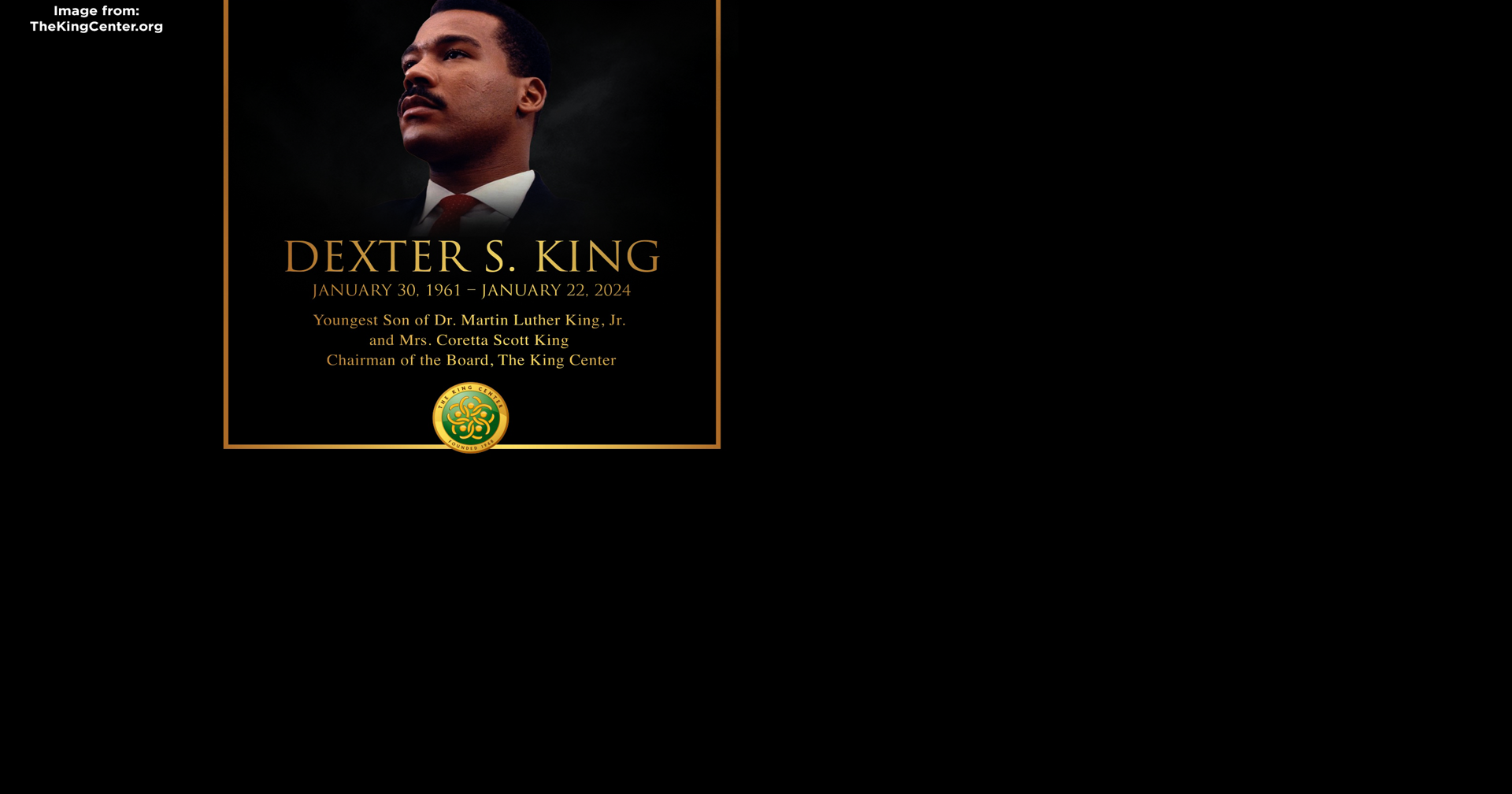 Dexter Scott King, son of civil rights icon, dies at the age of 62 ...