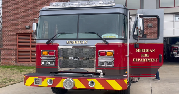 Meridian's blaze busters receive a new fire truck | Community ...