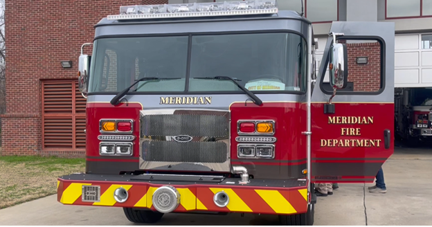 Meridian's blaze busters receive a new fire truck | Community ...