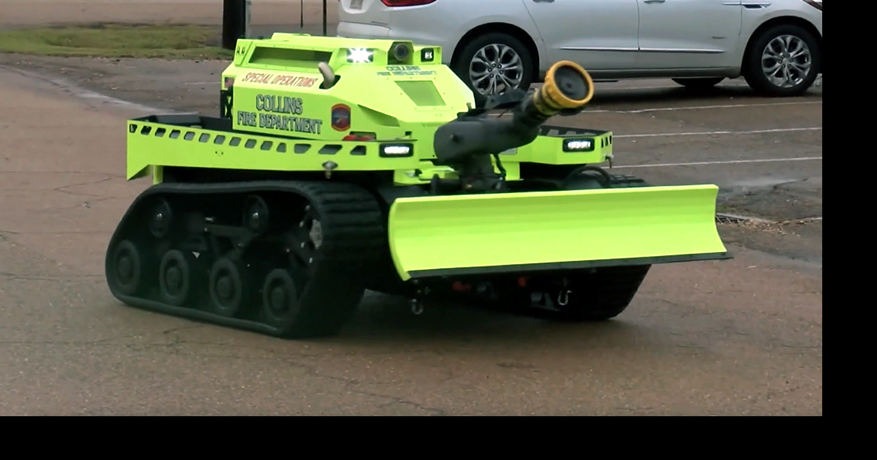 Collins Fire Department acquires Thermite RS-3 firefighting robot for ...