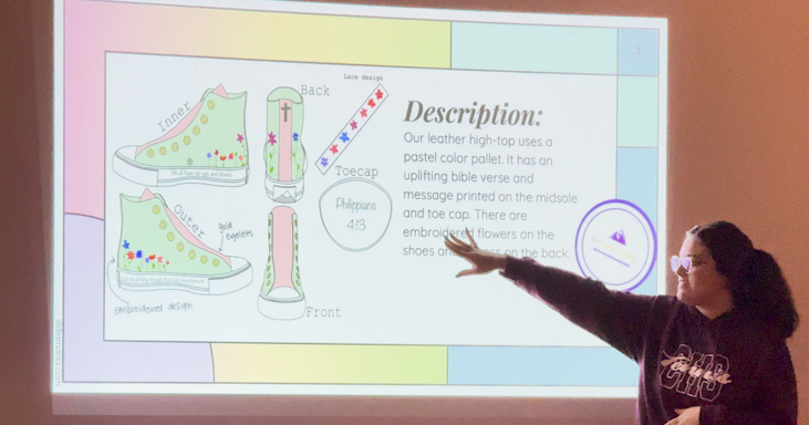 Students compete for custom shoe design to be produced at Shloop in ...