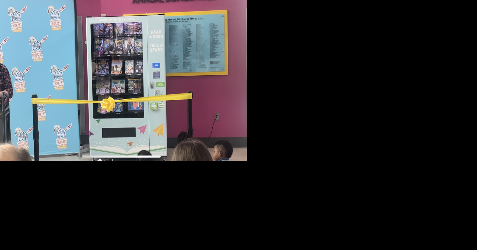 New book vending machine at Meridian children’s museum boosts literacy ...