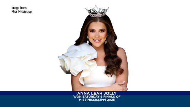 Anna Leah Jolly crowned Miss Mississippi, will compete at Miss America ...
