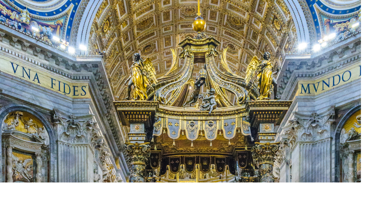 High-tech restoration unveils Saint Peter's Basilica's historic altar ...
