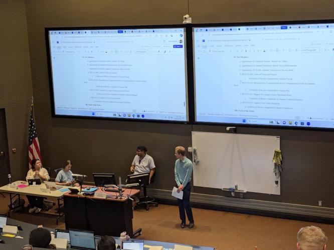 Recent student senate meeting passes four resolutions and appoints ...