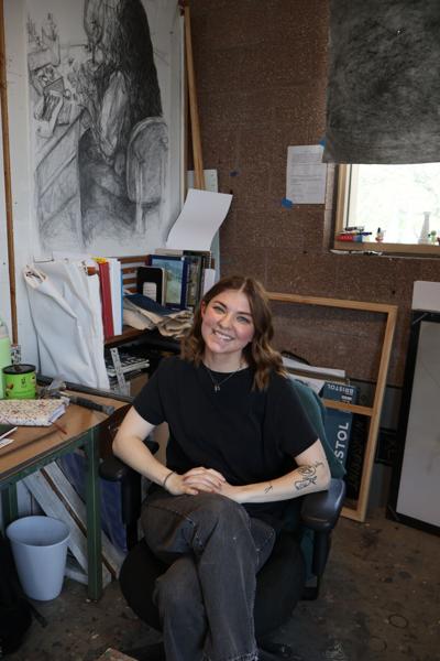 UNO senior Hayden Johnson reflects on her artistic themes and BFA ...