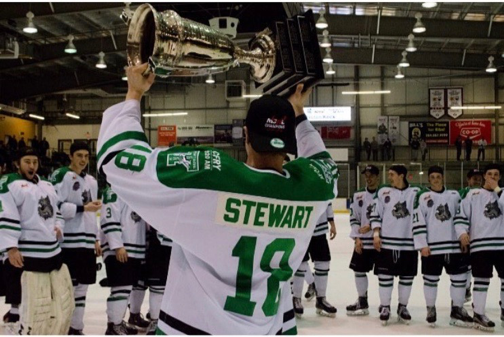 Captain Stew: Senior defenseman Dean Stewart has become a ‘completely ...