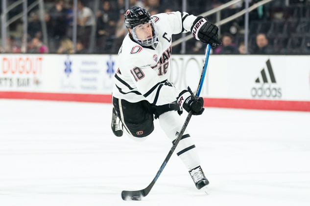 Captain Stew: Senior defenseman Dean Stewart has become a ‘completely ...