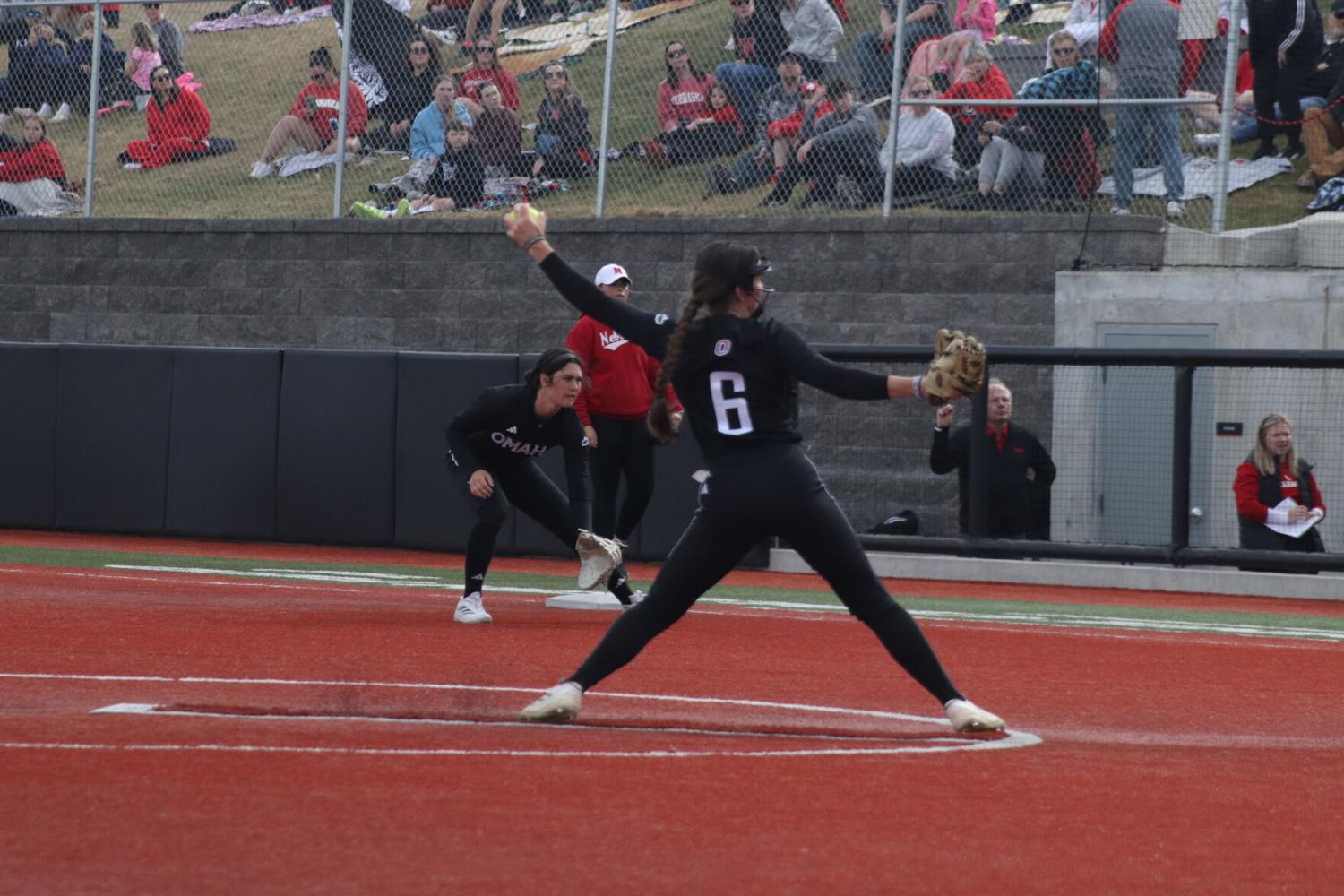 Mavericks drop first game of the weekend against Nebraska | Softball ...