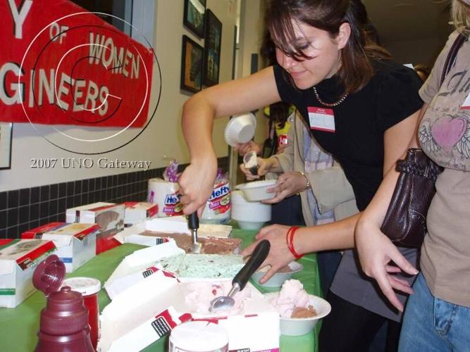 A scoop for engineering: Ice cream social kicks off year for Society of ...