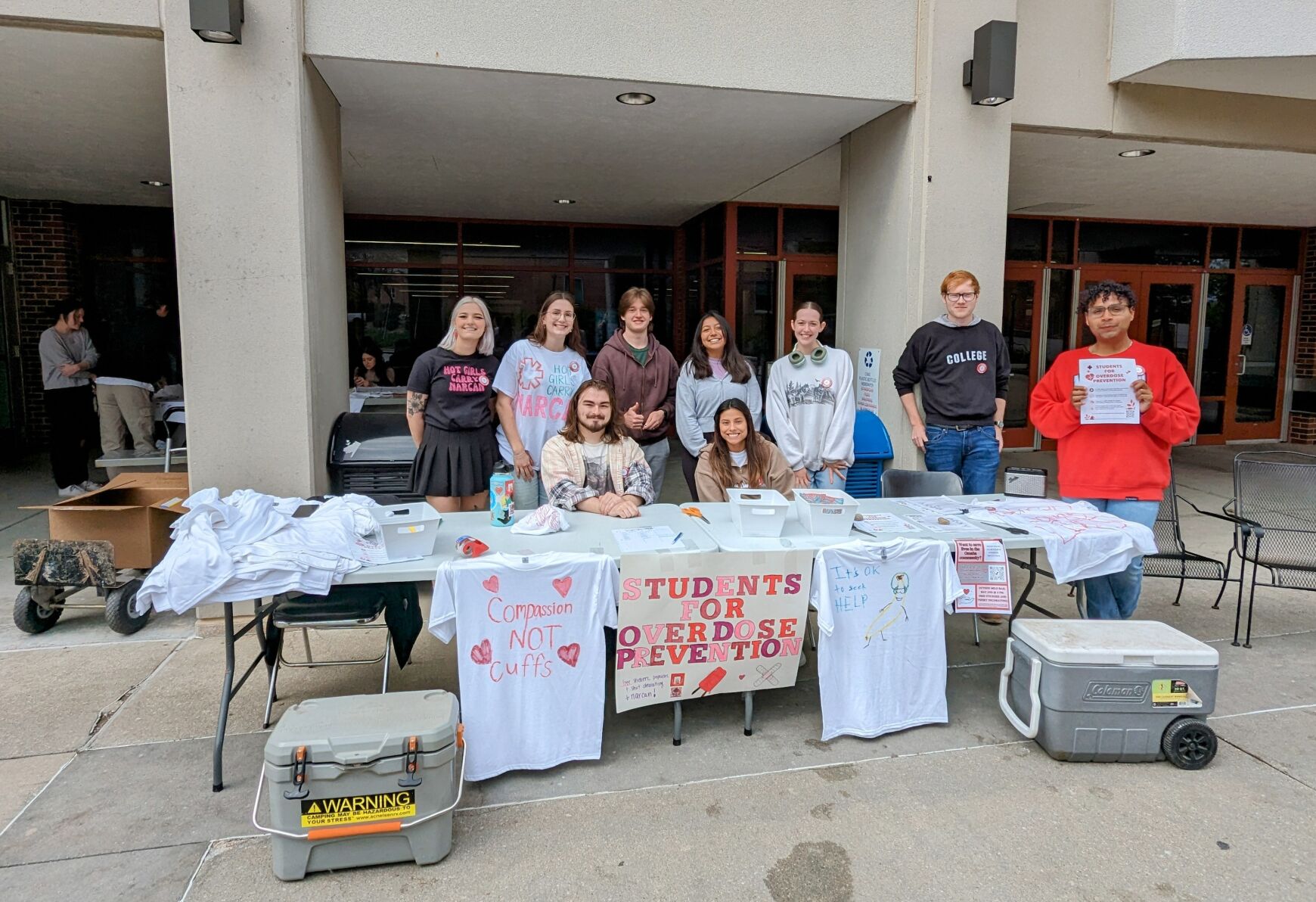 Students for Overdose Prevention hands out NARCAN Nasal Spray ...