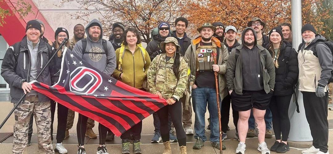 UNO hosts inaugural MavMarch ruck walk | News | unothegateway.com