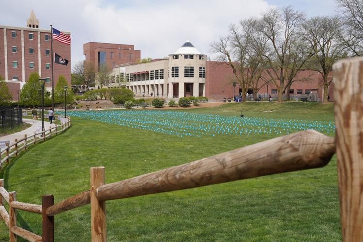 The GSRC flags the Pep Bowl for Sexual Assault Awareness Month ...
