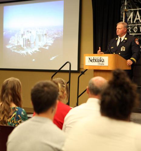 9/11 firefighter shares experience with UNO | University ...