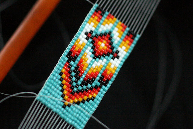 Beading workshop connects students through art in celebration of Native ...