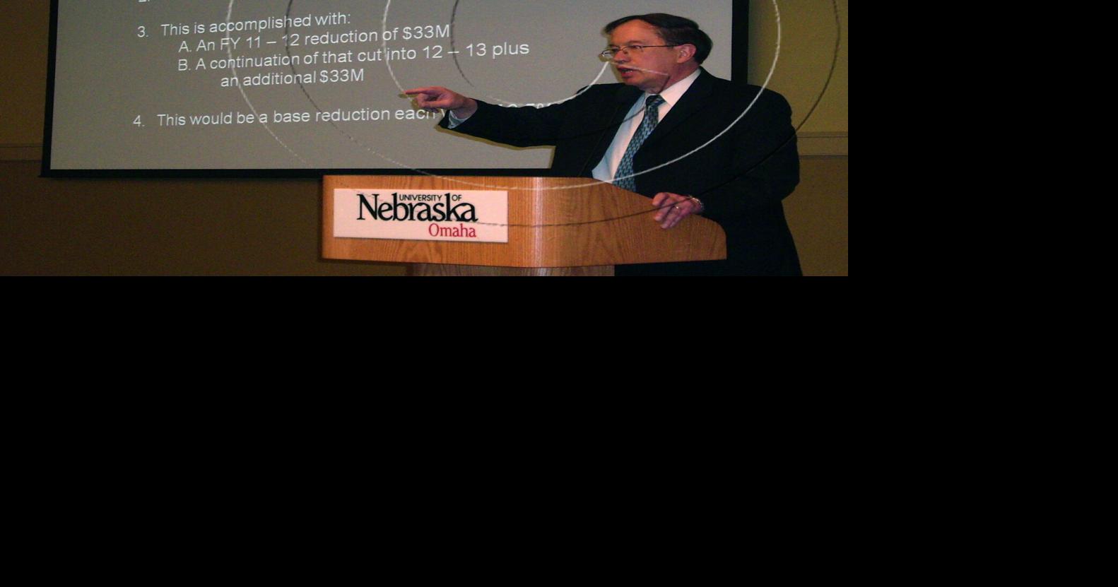 UNO’s final budget forum highlights hurdles | Archives | unothegateway.com