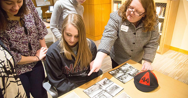 UNO Criss Library archivist documenting student experiences during ...