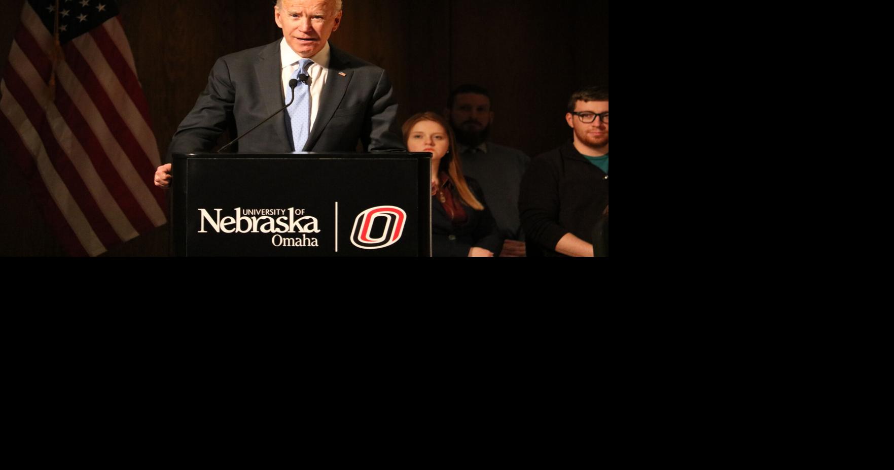 Joe Biden visits campus for Chuck Hagel Global Leadership Forum ...