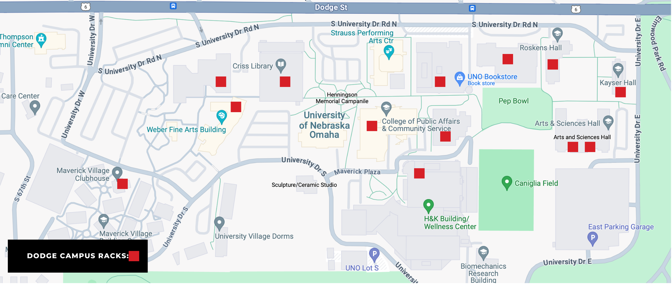Rack Locations | Site | unothegateway.com